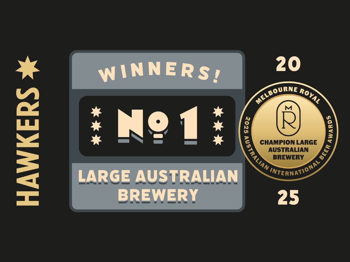 Hawkers Beer: Champion Large Australian Brewery 2025!