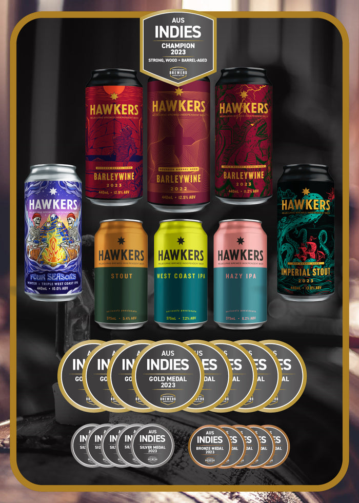 Hawkers Beer - Independent Craft Beer Brewed in Melbourne