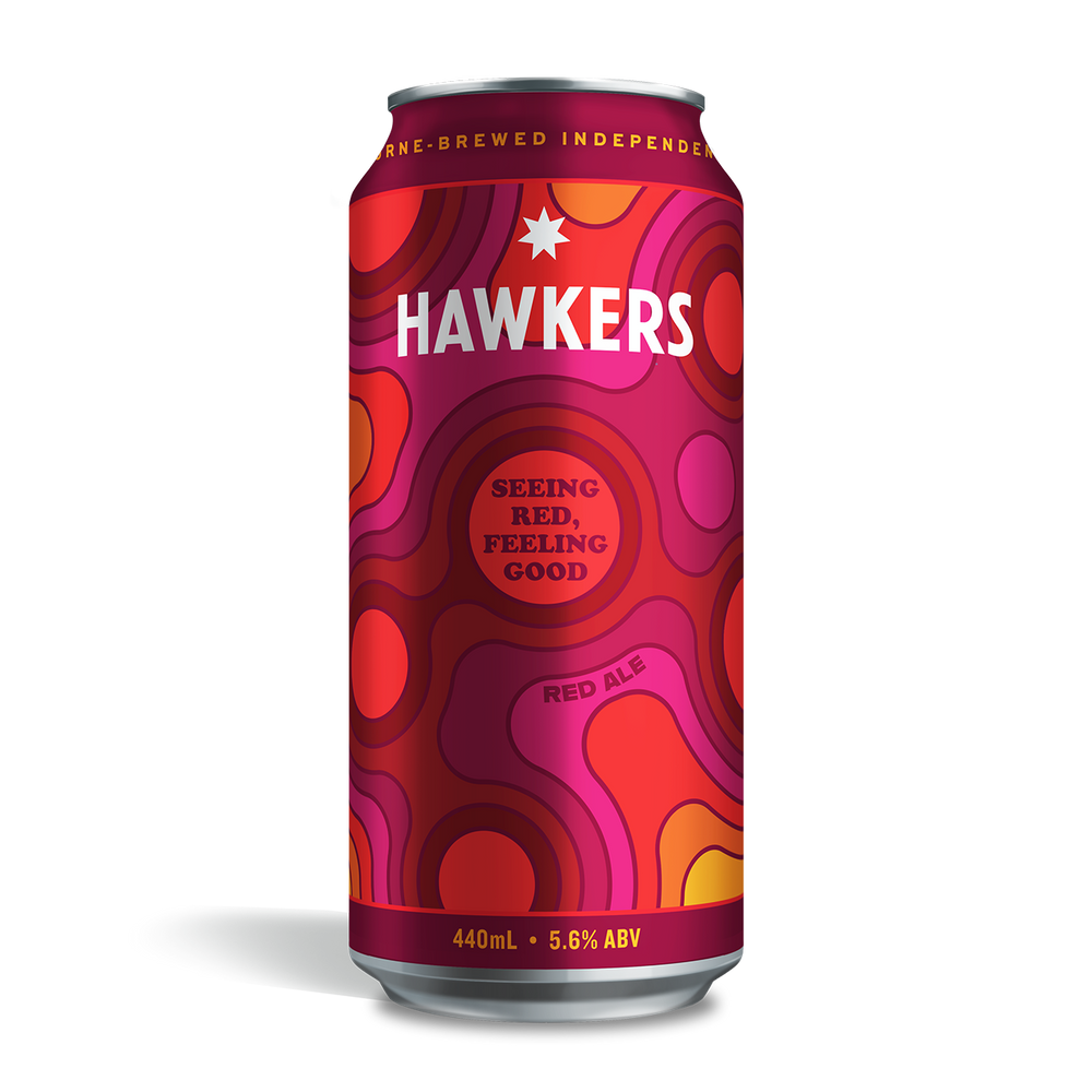 Seeing Red, Feeling Good | Hawkers Beer